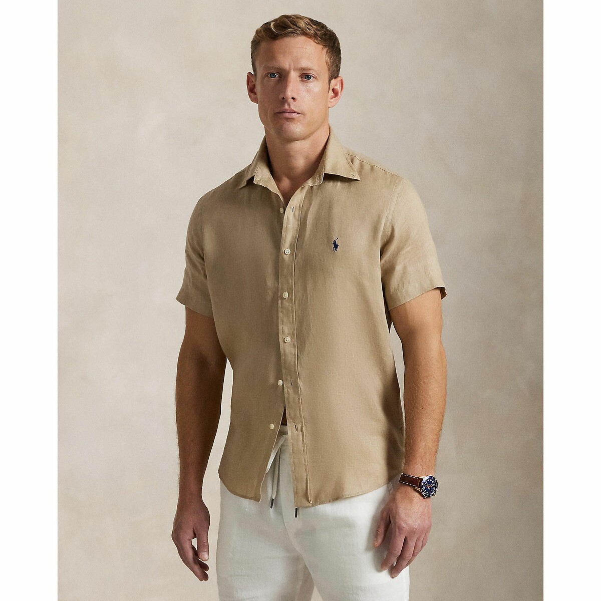 Chemisette en lin Polo Ralph Lauren | La Redoute