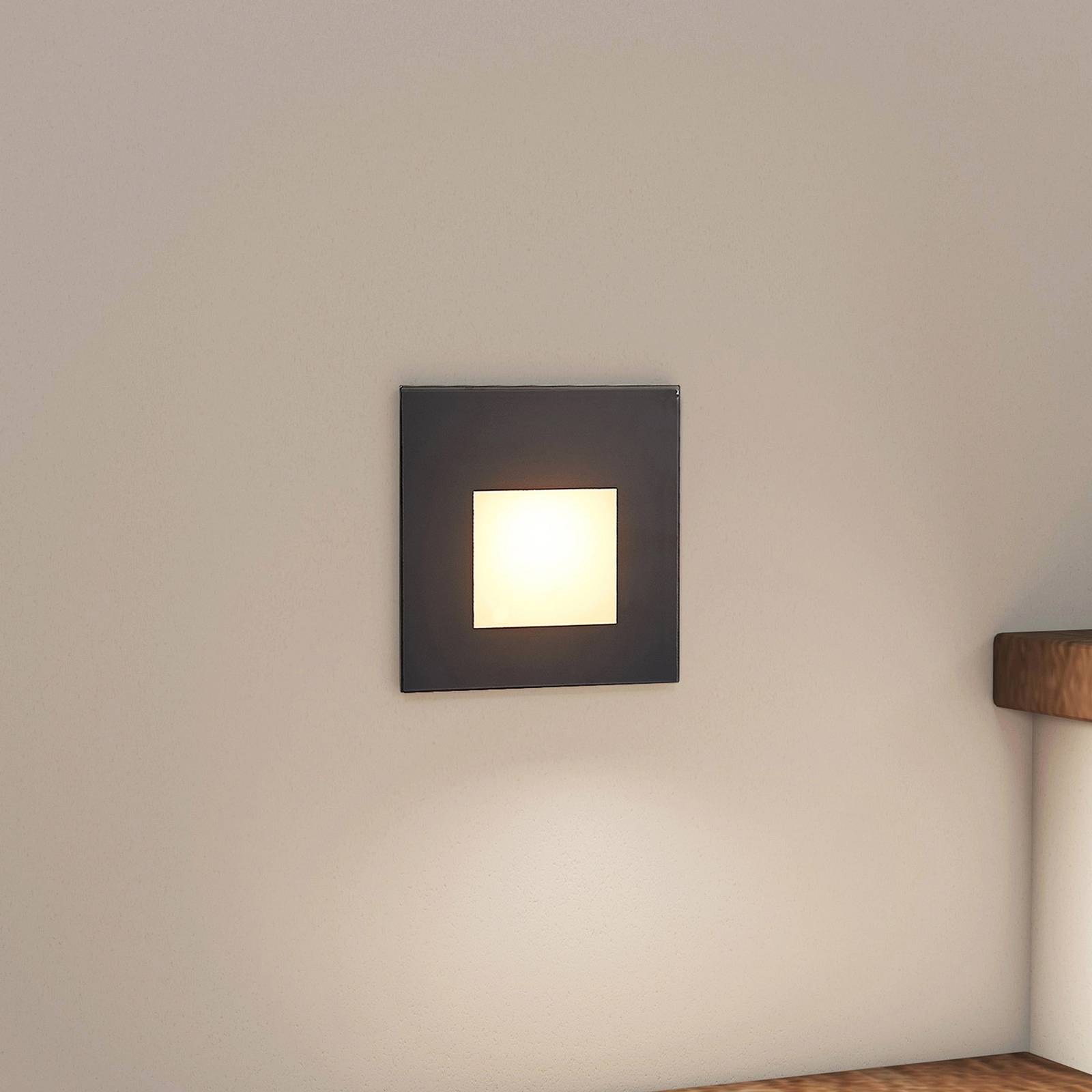 Projecteur encastrable dans le mur moderneled Couleur noir Arcchio | La ...