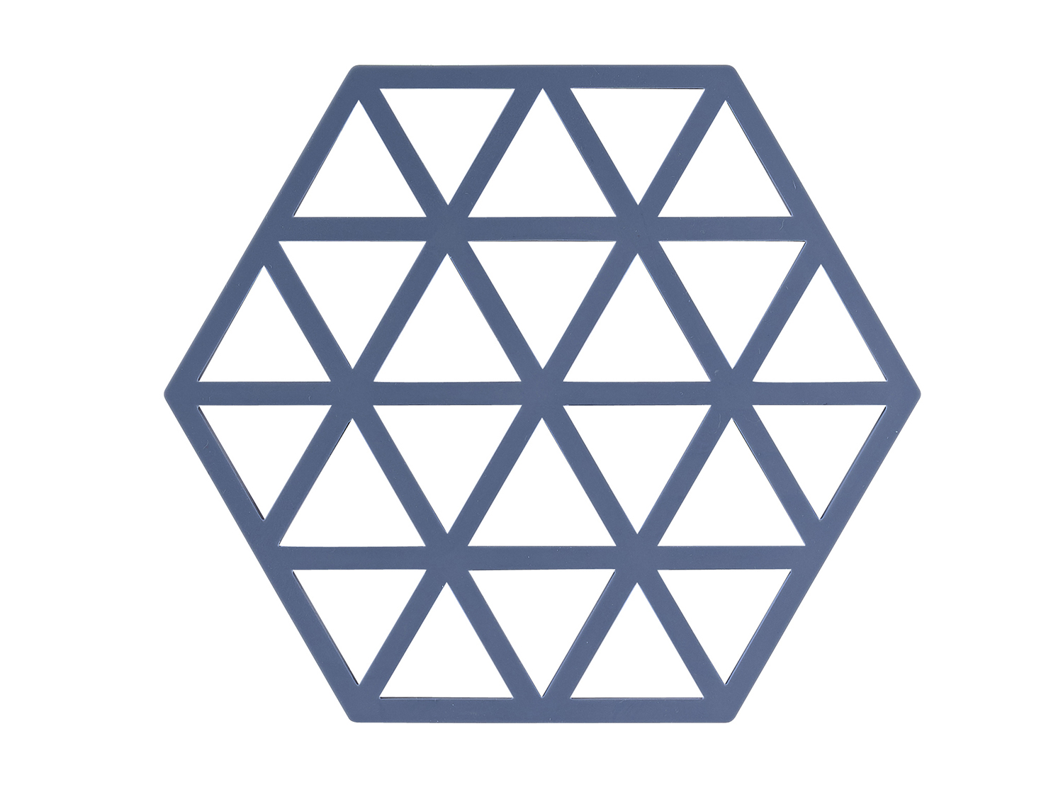 Dessous-de-plat triangles Couleur denim Zone Denmark | La Redoute