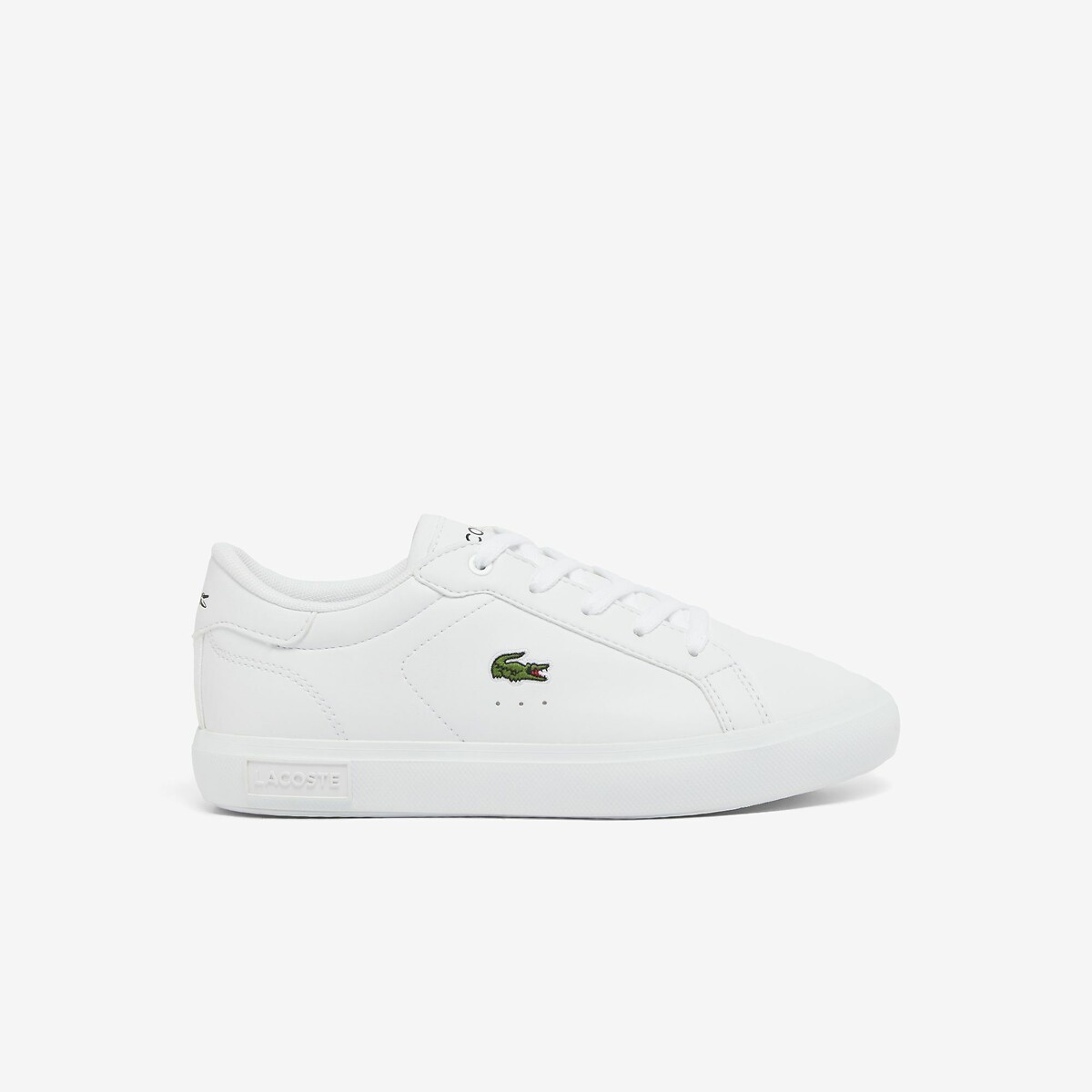 Kids powercourt low top trainers white Lacoste La Redoute