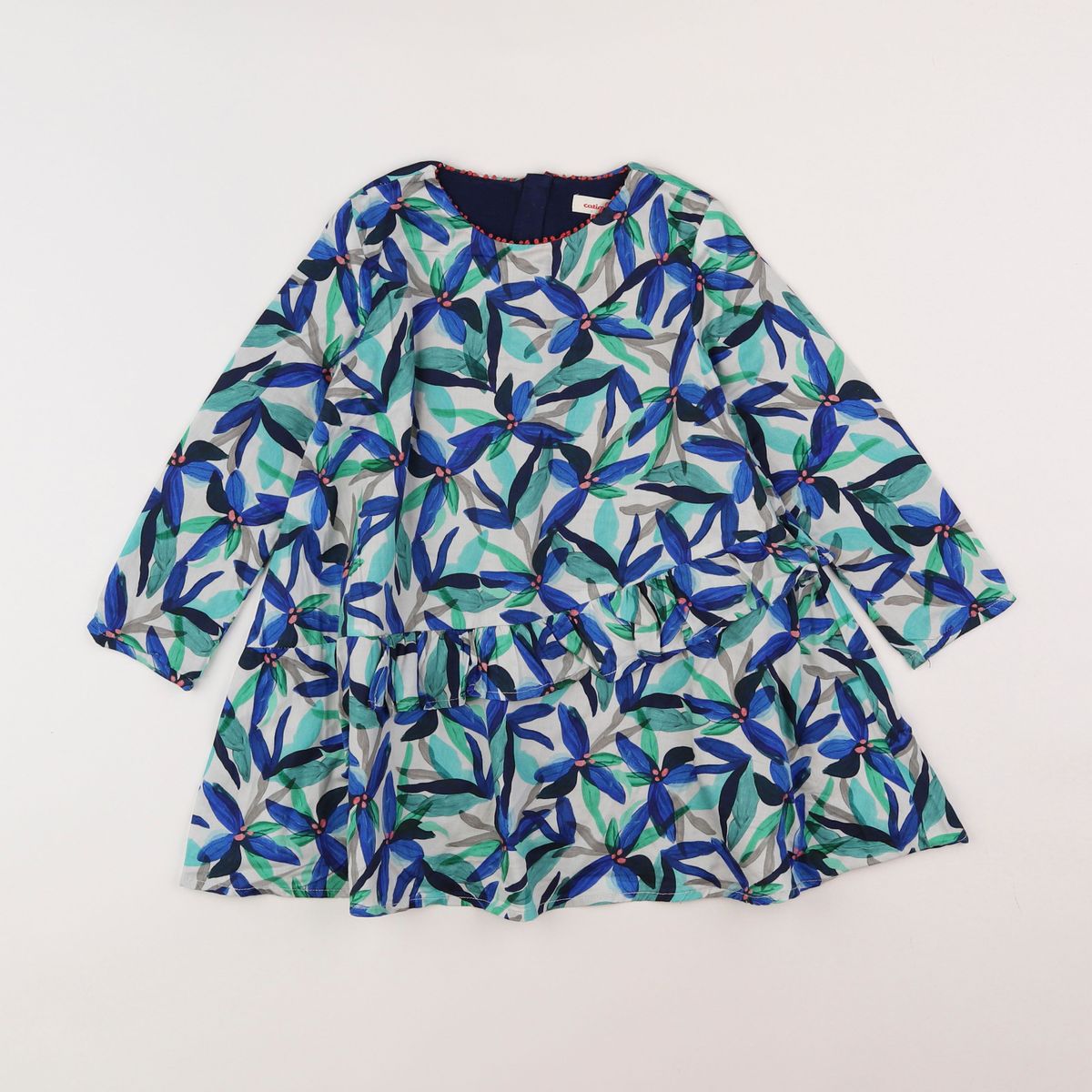 Robe - très bon état bleu Catimini | La Redoute