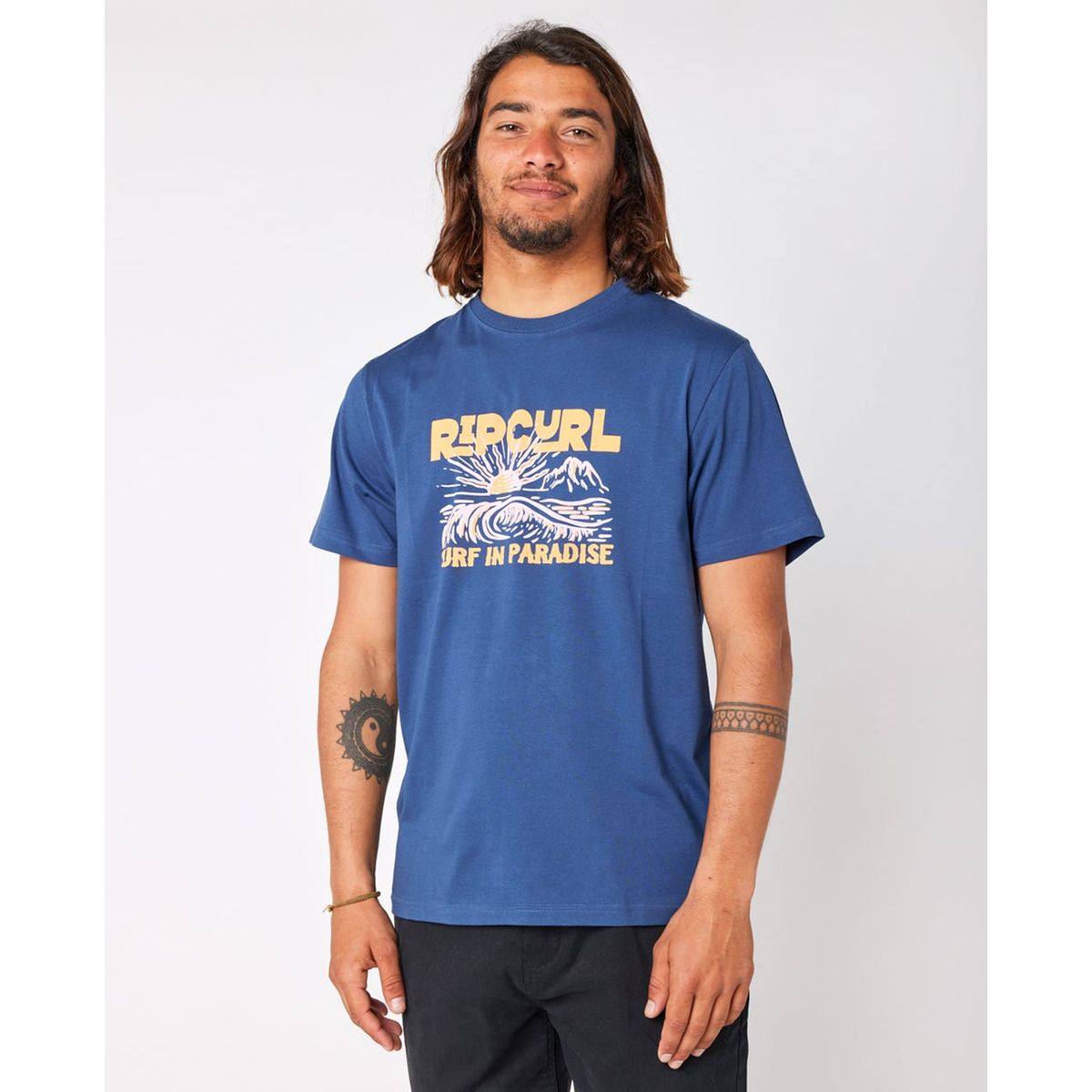 T-shirt surf paradise washed navy - bleu Rip Curl | La Redoute