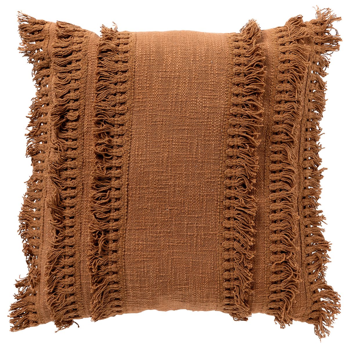 Coussin fara tobacco brown Dutch Decor | La Redoute