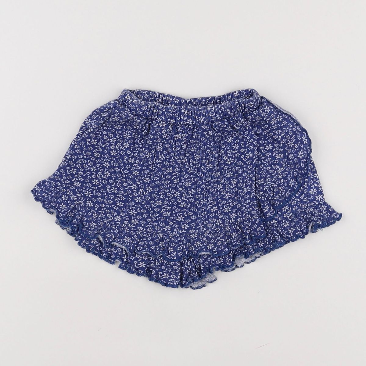 Jupe short - très bon état blanc, bleu Zara | La Redoute