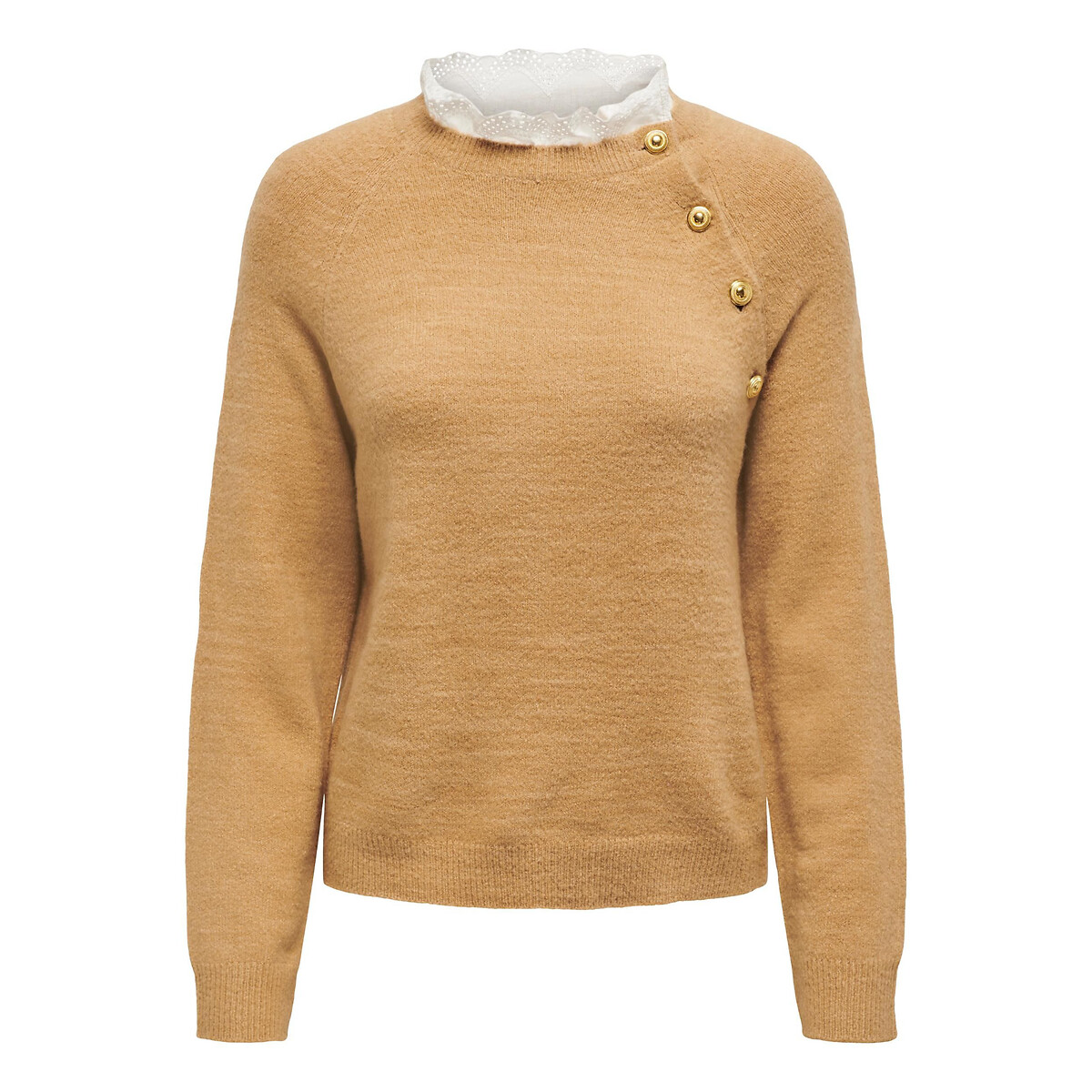 Feinstrick pullover Mit Stehkragen Only La Redoute
