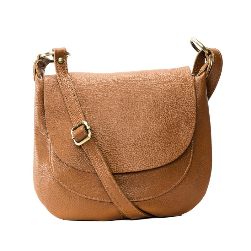 Sac Bandouliere Femme Cuir Marron La Redoute