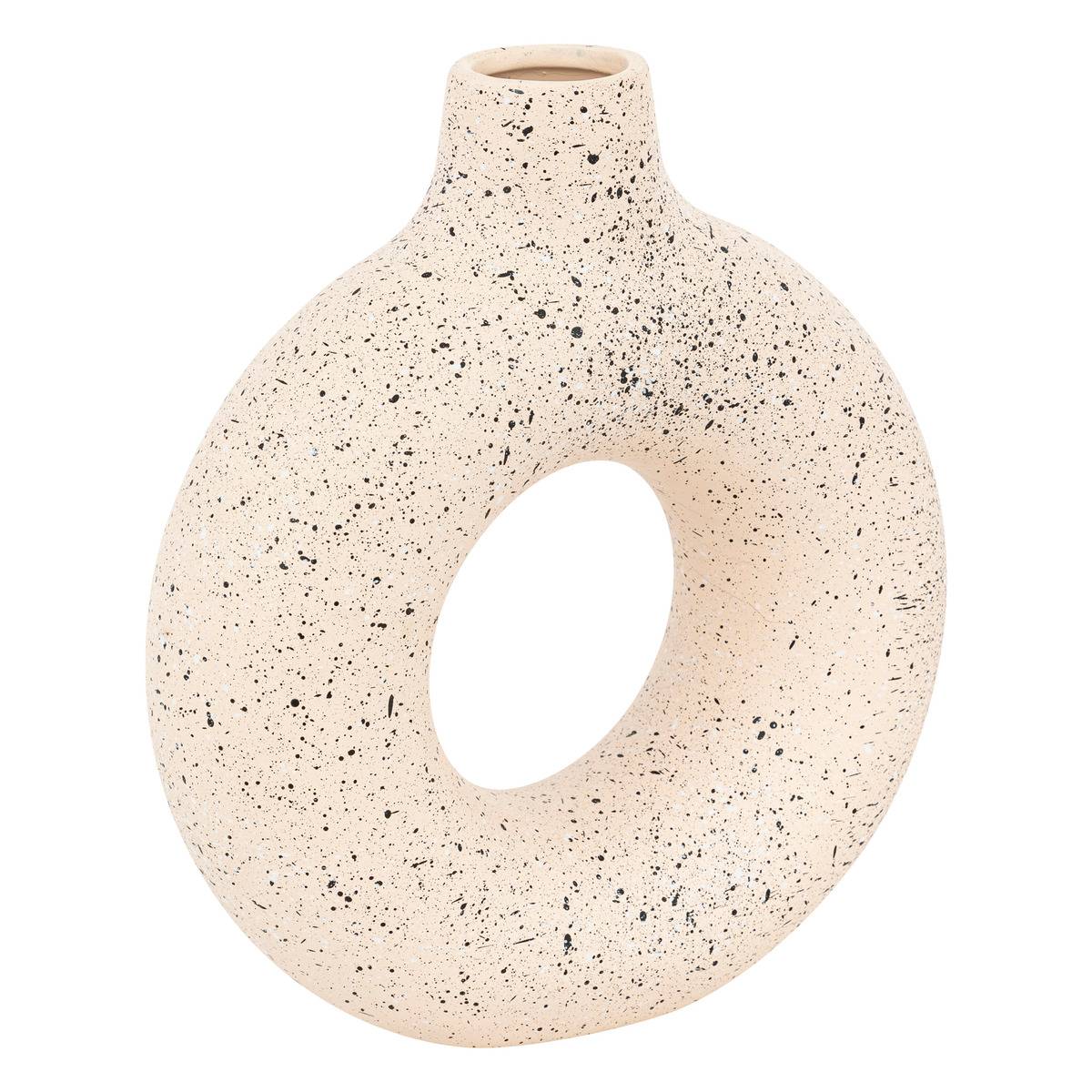 Vase céramique h25 cm, florie Couleur rose Atmosphera | La Redoute
