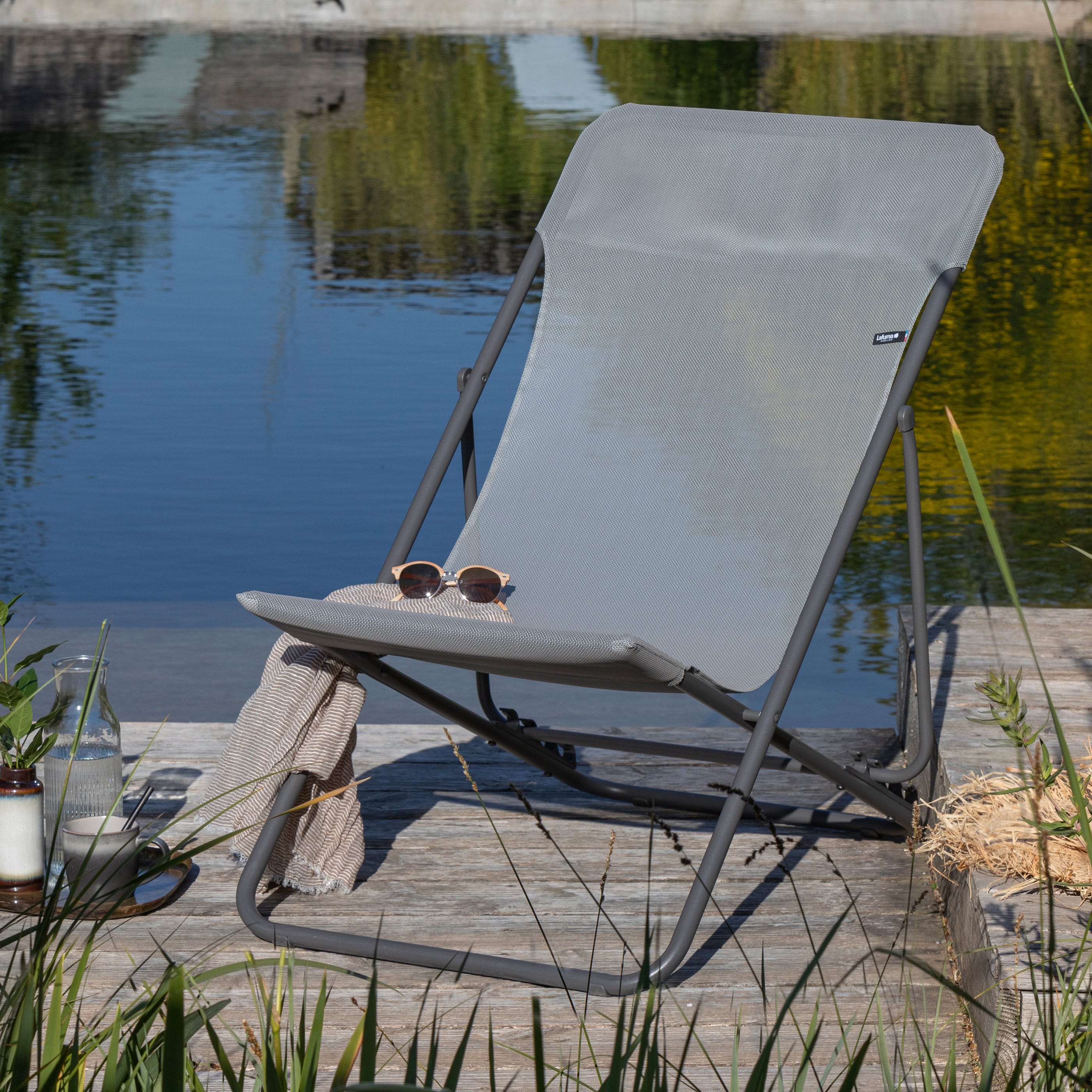 Transat pliant multi-positions - maxi transat Lafuma Mobilier | La Redoute