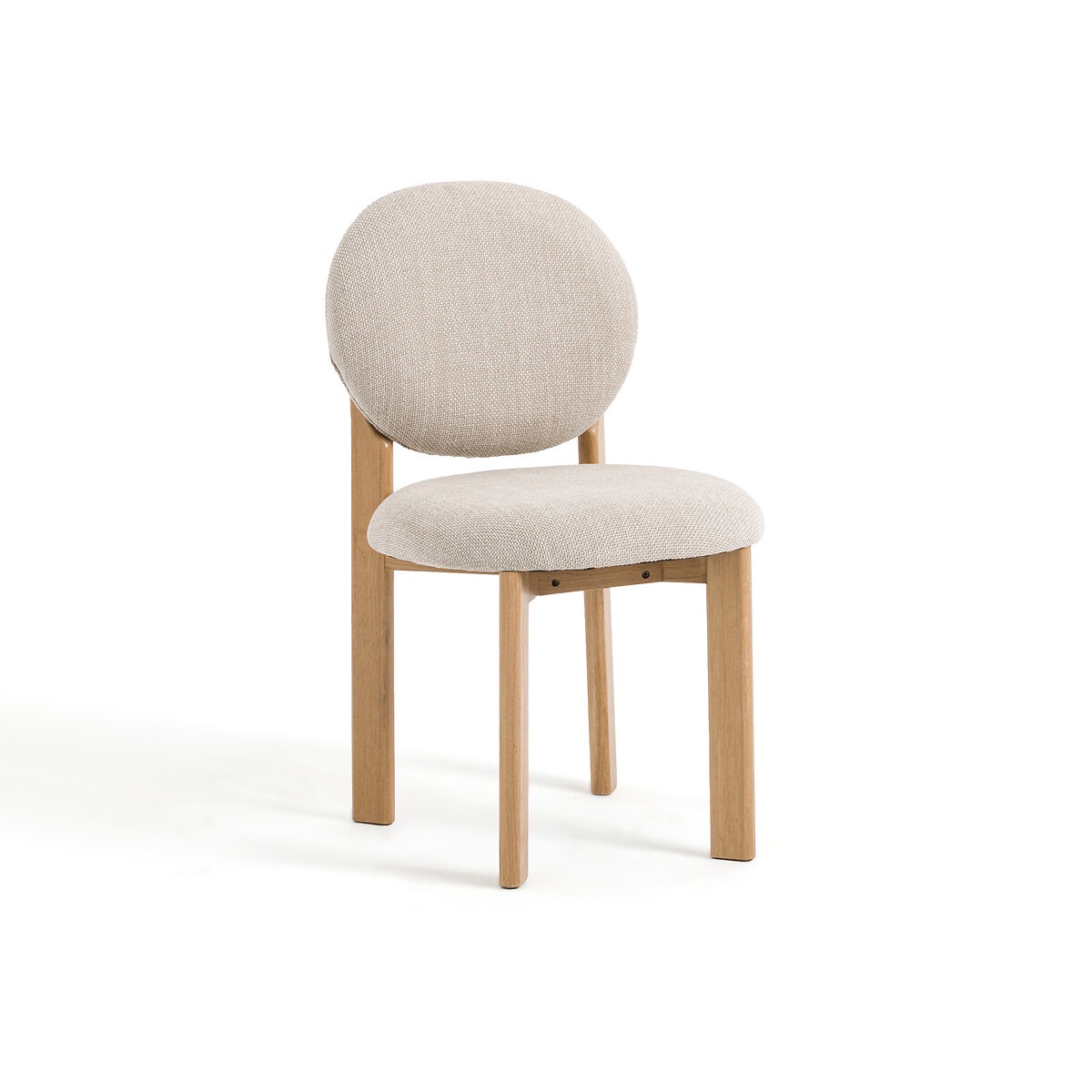 Chaise organique chêne, orga Couleur beige chiné La Redoute Interieurs ...