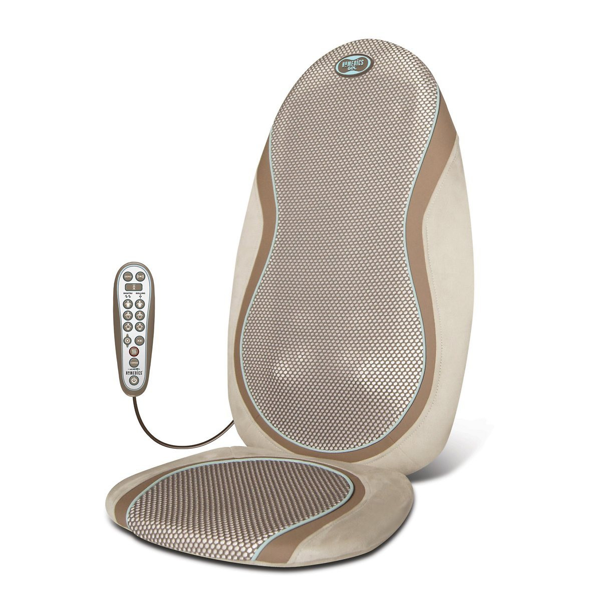Fauteuil Massant Shiatsu Gel Confort Beige Homedics La Redoute