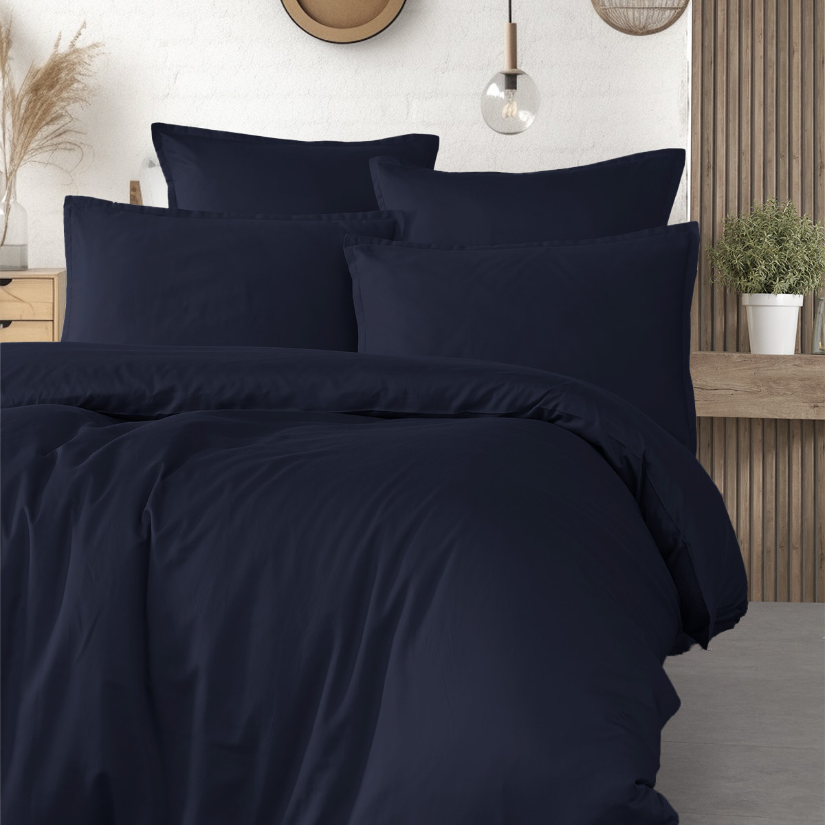 Housse de couette satin coton-tencel 200 fils opera Sensei Maison | La ...