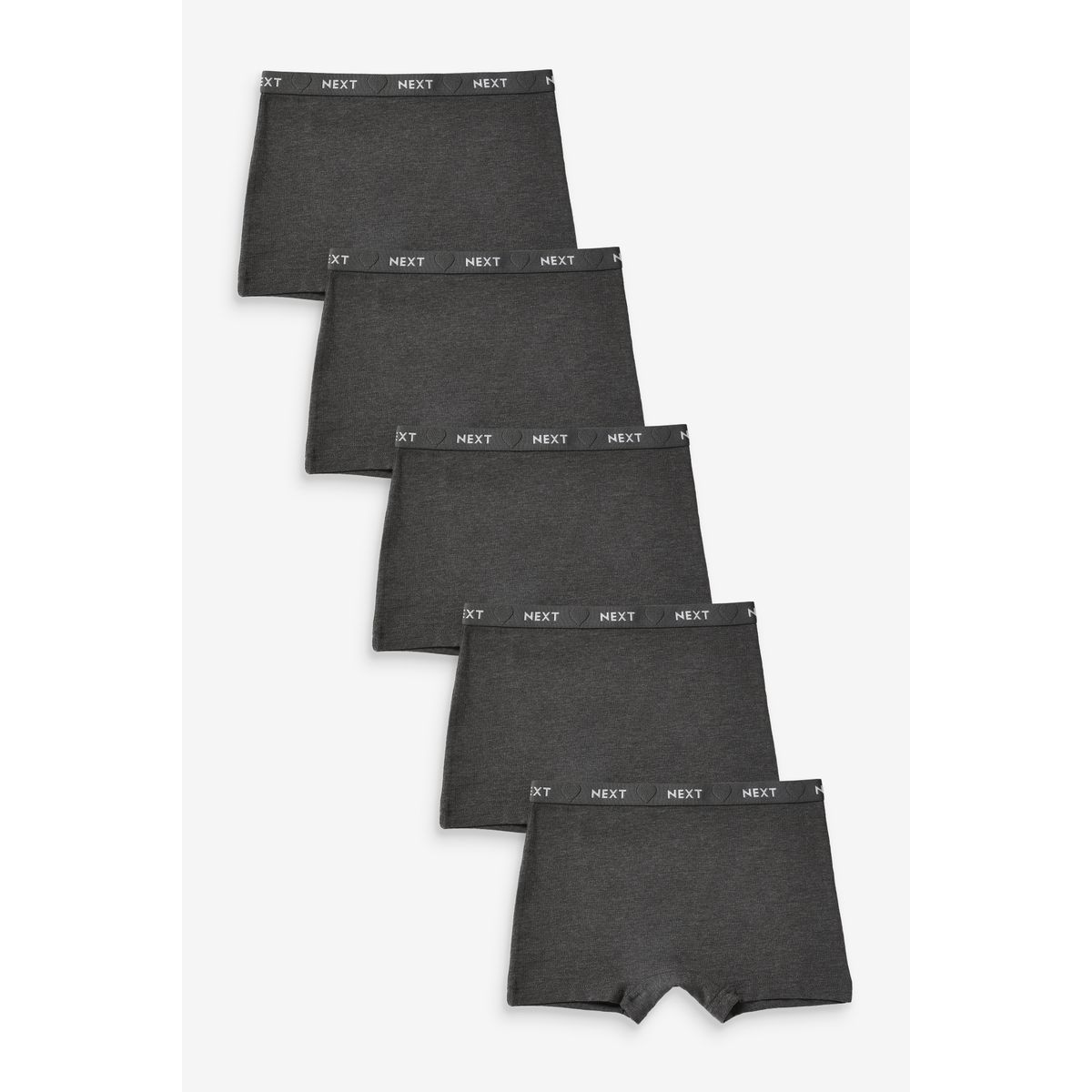 Shorts coupe classique, lot de 5 gris anthracite Next | La Redoute