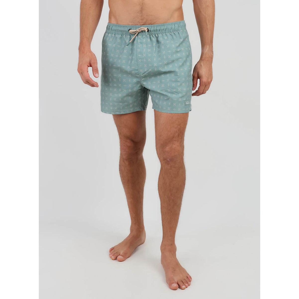 Recycled swim shorts, green, Oxbow | La Redoute