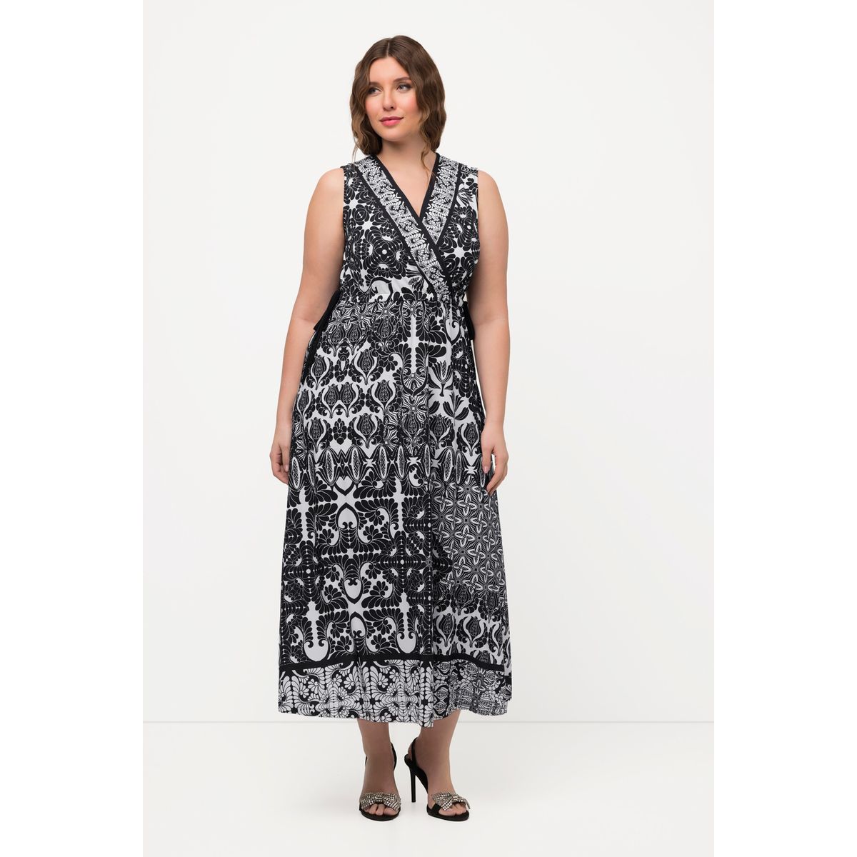 Robe slinky noir Ulla Popken | La Redoute