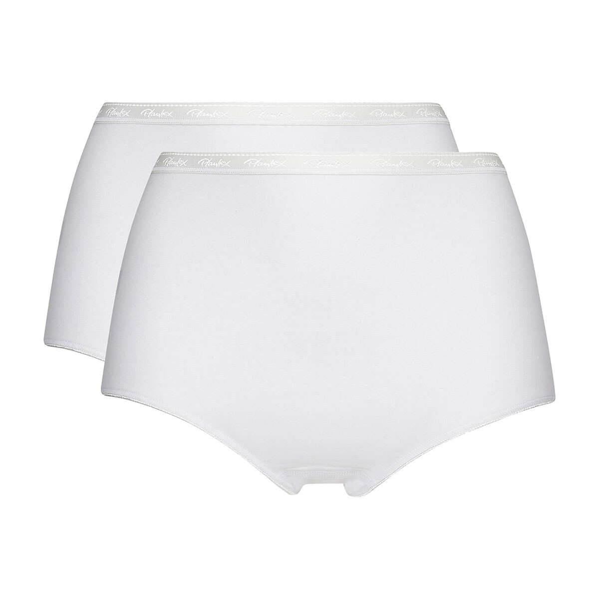 Lot de 2 culottes maxi en coton bio Playtex | La Redoute