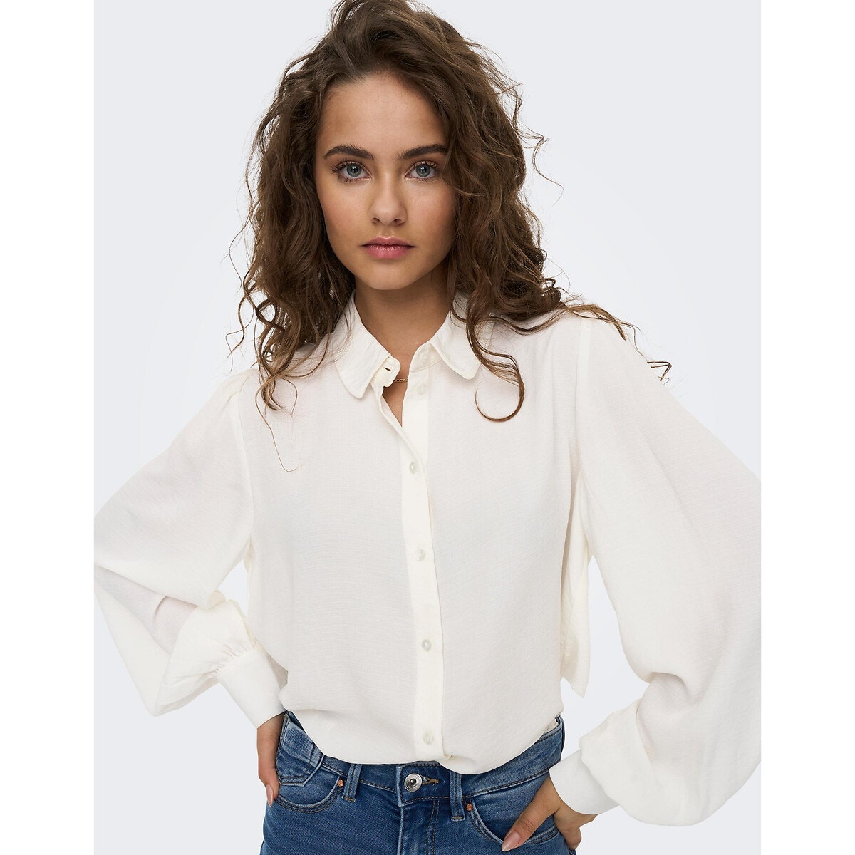 Chemiser fluide boutonné Jdy | La Redoute