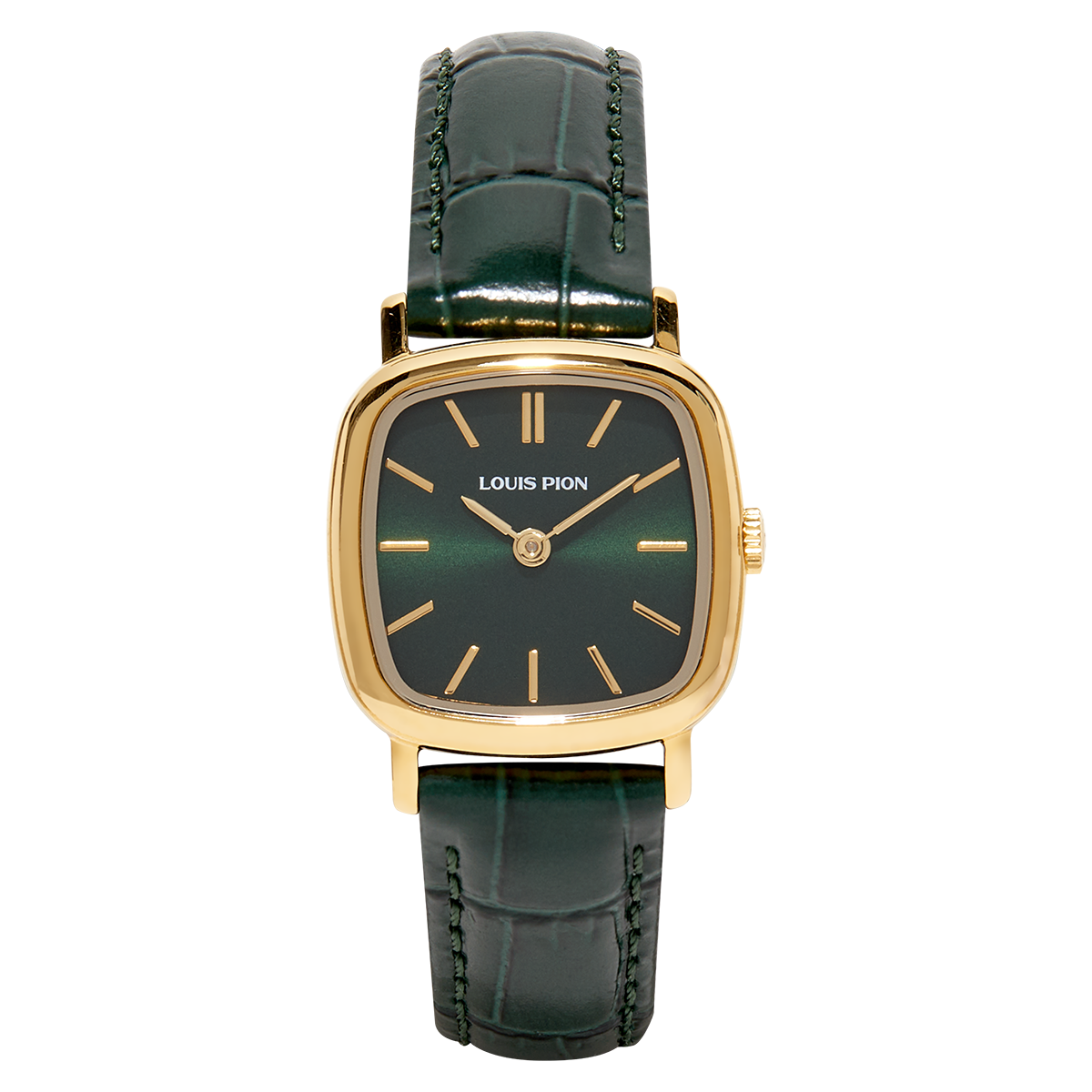 Montre analogique rose doré vert vert Louis Pion | La Redoute
